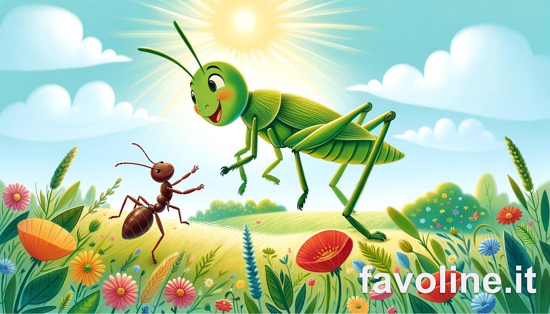 La Cicala e la Formica - favoline.it